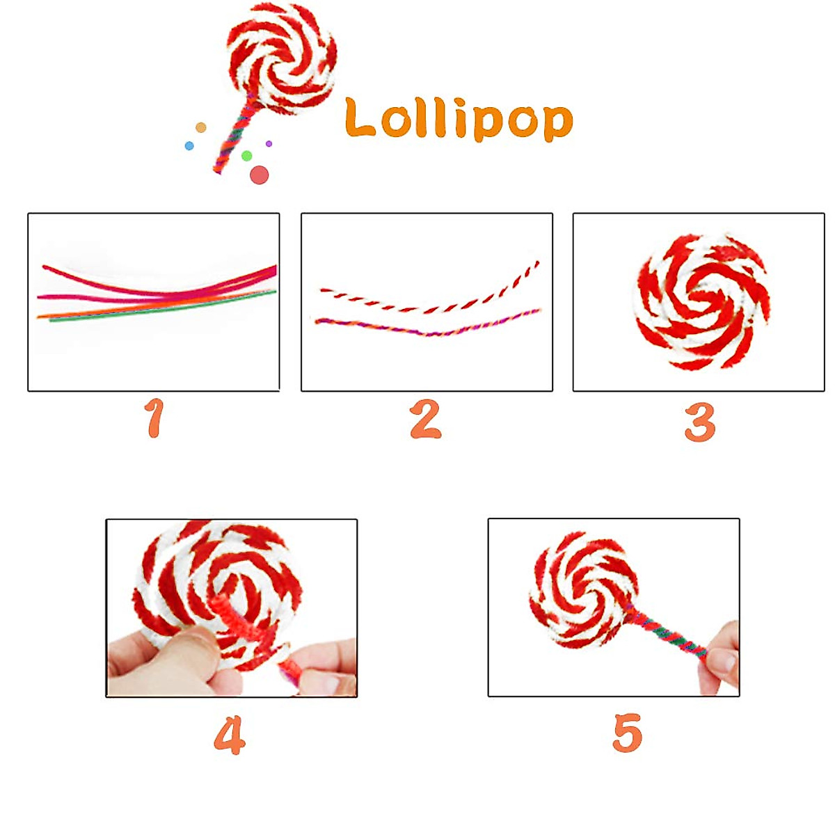 150 Pieces Christmas Pipe Cleaners Chenille Stem,50 White Craft Pipe Cleaners,50 Green Chenille Stems Pipe Cleaners, and 50 Red Pipe Cleaners for Arts and Crafts, Xmas Home Decoration