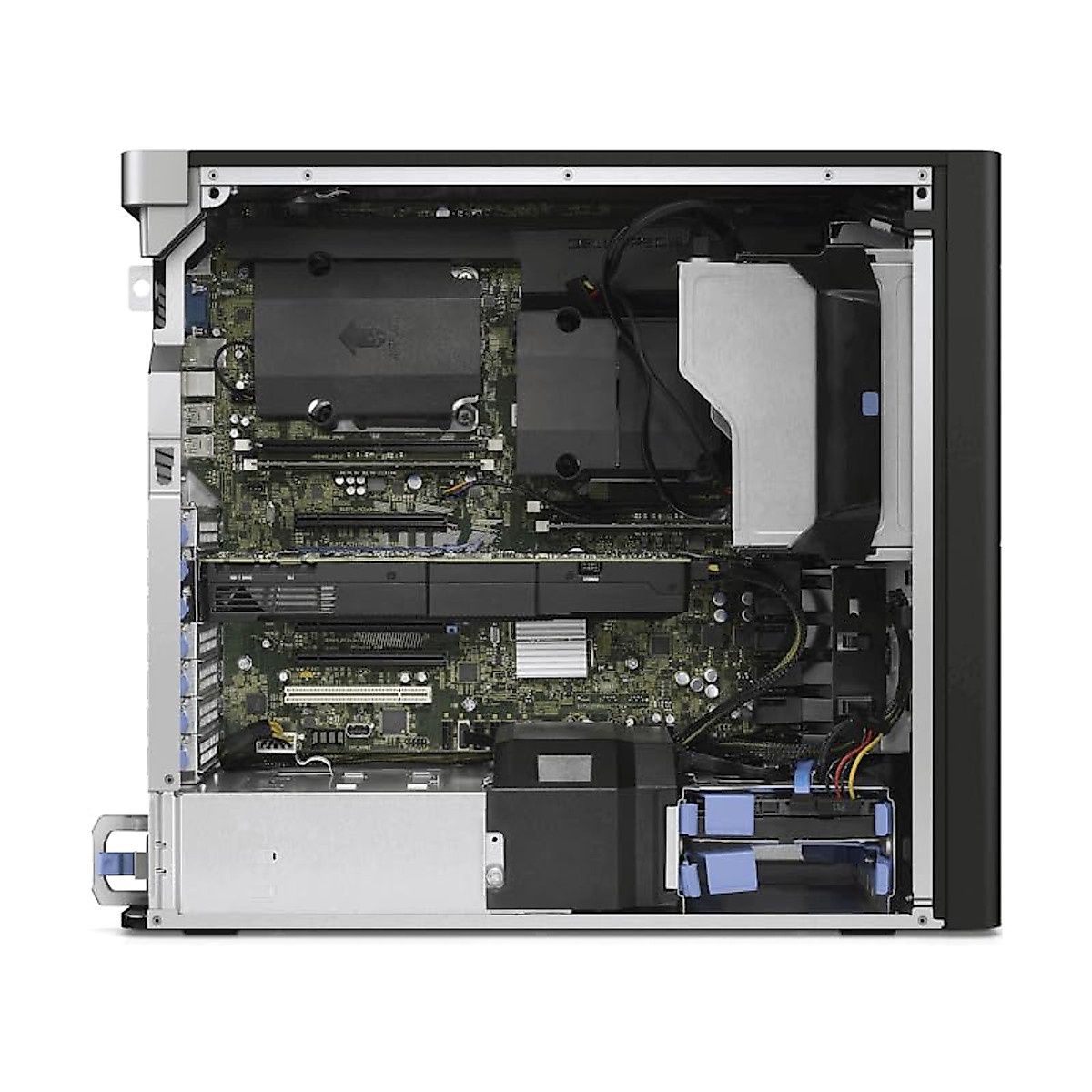 Dell Precision T7810 Mid-Tower Workstation - 2X Intel Xeon E5-2680 v3 2.5GHz 12 Core Processors, 128GB DDR4 Memory, 256GB NVMe SSD, 2TB HDD, Nvidia Quadro K5200, Windows 10 Pro. (Renewed)