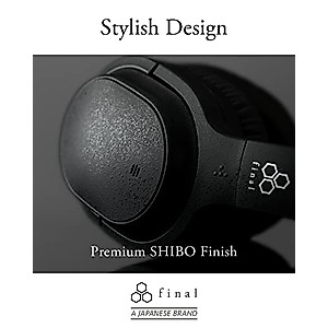 Final UX3000 Wireless Overhead Headphones with Active Noise Cancelling