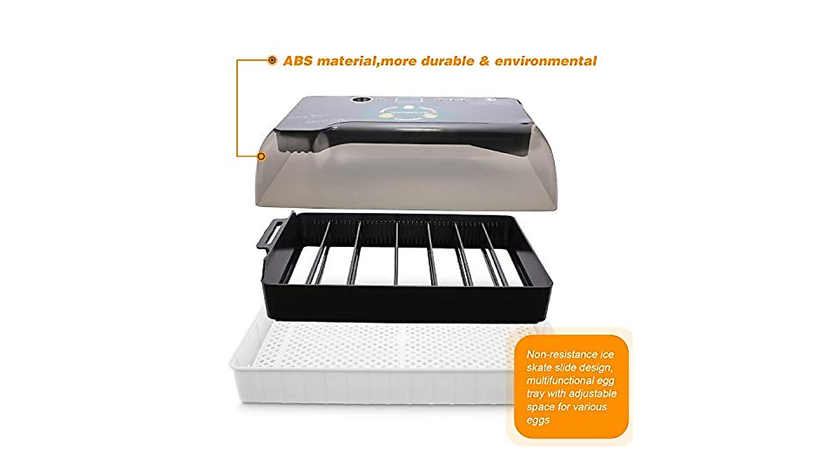 Homdox 32 Eggs Automatic Incubator for Hatching Birds and Quail