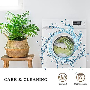 FlySheep 3-Piece Lightweight Bohemian Geometric Full Queen Quilt Set, Colorful Chic Aztec Pattern Summer Bedspread/Coverlet, Brushed Microfiber for All Season - 92" x 90"