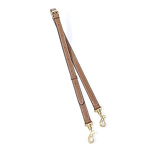 BAIXUEJI Genuine Leather Crossbody Replacement Adjustable Shoulder Straps for Boston,Bucket,Mini tote,purses,handbags…