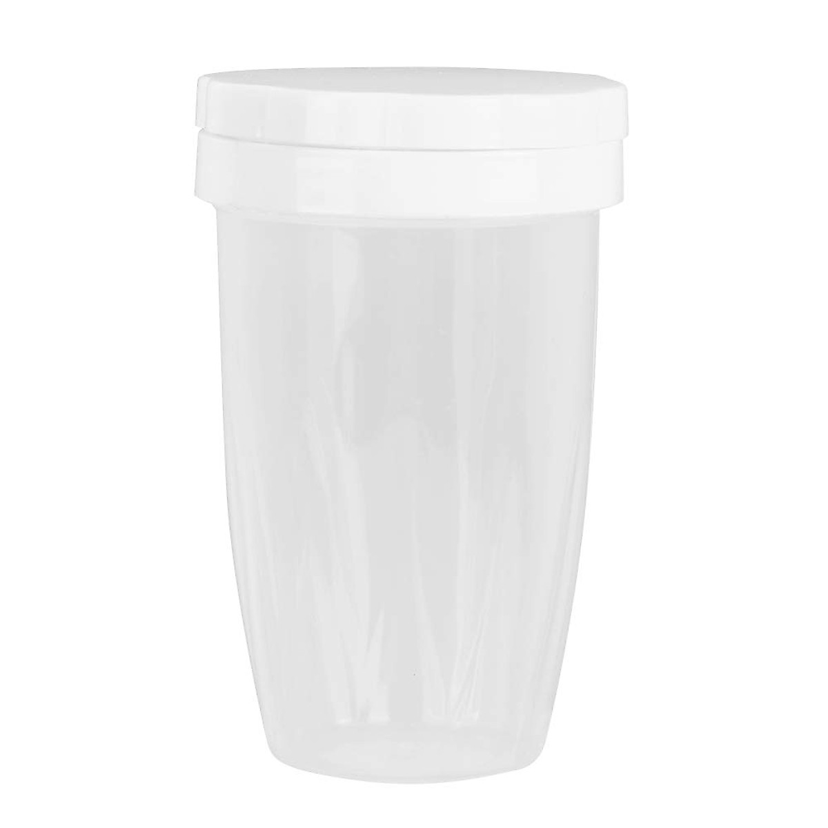 Plastic Powder Shaker with Lid, Powder Sugar Shaker Duster with Fine Mesh Sifter Shaker for Sugar Powder Cocoa Flour Chocolate Coffee Sifter Baking Accessories