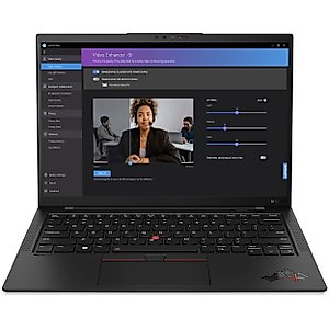 Lenovo ThinkPad X1 Carbon Gen 11, Ultralight, Intel i7-1365U vPro, 14" FHD (1920 x 1200) IPS, Anti-Glare, 32GB DDR5, 1TB SSD, 1080p Camera, Backlit, Win 11/10 Pro - Black