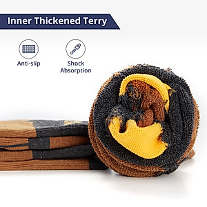 AKASO Warm Wool Ski Socks Mens Women Hiking Socks, Merino Snowboard Socks for Skiing Outdoor Cold Weather (1 Pair)