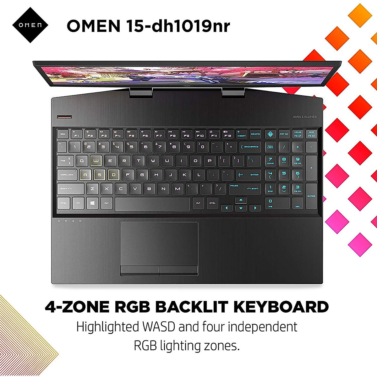 HP OMEN 15.6 Inch 300Hz FHD 1080P Gaming Laptop, Intel Core i7-10750H up to 5.0GHz, RTX 2070 Max-Q 8GB, Backlit KB, 32GB RAM, 1TB PCIE SSD (Boot) + 2TB SSD, Win10 + NexiGo Wireless Mouse Bundle