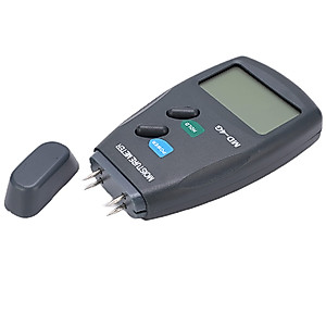 Eujgoov MD‑4G Moisture Meter with LCD display and Reading Lock Function for Wood Fiber Items