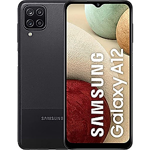 Samsung Galaxy A12 32GB A125U (T-Mobile/Sprint Unlocked) 6.5" Display Quad Camera Long Lasting Battery Smartphone - Black