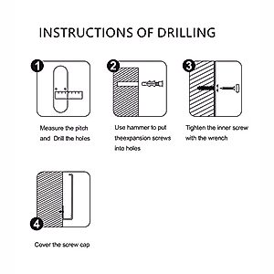 GENGXIN 2 Pack Towel Hook 304 Stainless Steel Single Hook Brushed Nickel Coat Hook Perforated Towel Hook Heavy Duty for Bathroom Room Hanger Wall Hook Bathrobe Hook (Black)