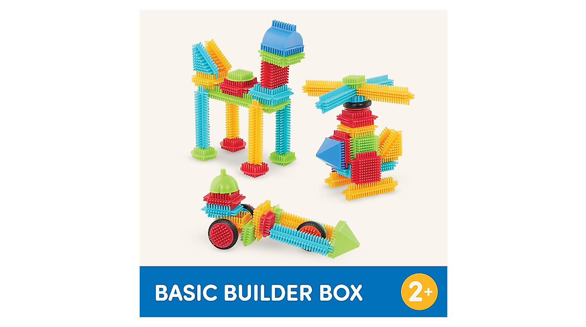 Battat Bristle Blocks 56pc - Fun STEM Building Toys