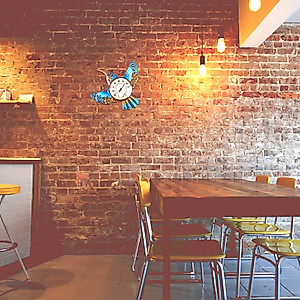 MUMTOP Indoor Outdoor Thermometer Hummingbird Waterproof Wall-Mounted Thermometer Exquisite Decoration Does not Require Any Battery