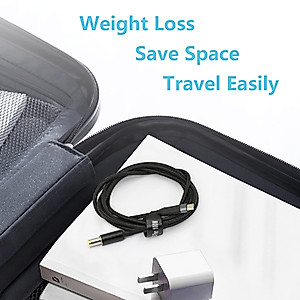 CERRXIAN 6.5ft 100W PD USB Type C Male Input to DC 7.9 x 5.5mm Male Power Charging Cable for Compatible with Lenovo Thinkpad T400 T410 T420 T420s T500 T520 T530 E545 T61 X140e X230(7955-100W)