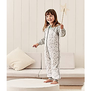 Love to Dream Warm Baby Sleep Suit (12-24 Mo), Super Soft Temp Regulating Sleeping Sack, 2.5TOG Warm Wearable Blanket, White