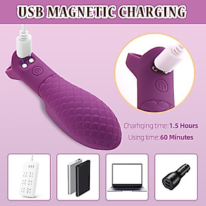 Finger Vibrator Adult Sex Toys | 10 Intensive Clitoral Vibrators | Portable Travel Small | Personal Anal Nipple G Spot Sexual Pleasure Masturbators for Women Men | Mini Rechargeable Bullet Vibes