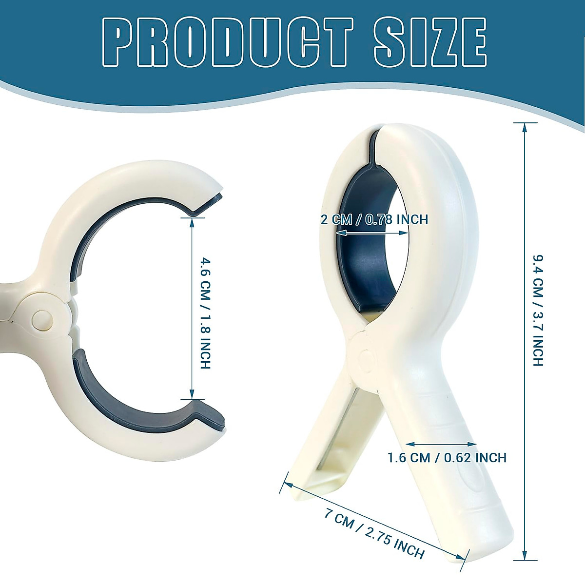 Towel Clips for Beach Chairs,Clothes Pins 12 Pack,3.7 Inch Beach Towel Clips for Beach Chairs Cruise,Clothespins Pool Towel Clips for Chairs,Lounge Chair Towel Clips,Heavy-Duty Plastic Clothes Clips