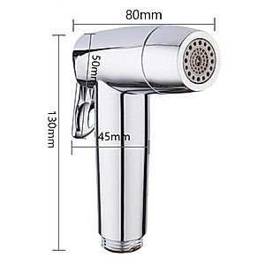 Handheld Bidet Sprayer for Toilet, Bidet Sprayer Shower Bathroom Water Spray Jet Spray Diaper Sprayer Feminine Hygiene Cleaning Premium Stainless Steel (Handheld Bidet Sprayer)