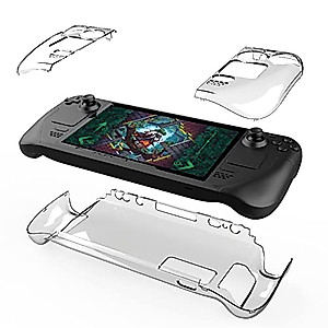 Sarkoyar Game Console Cover Good Ductility Smooth Game Console Protection Case for Steam Deck