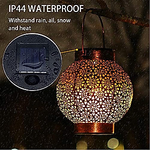 Misawce 2 Pack Solar Lanterns Replacement Tops for Outdoor Hanging Lanterns, Solar Lanterns Battery Box, Solar Lanterns Replacement Accessories（ 2.76 inch）