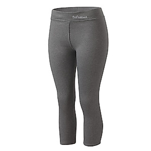 AMDBEL Fleece Leggings for Women 2023 Casual Warm Winter Pants Slim Leggings Soft Clouds Fleece Lined Thermal Leggings Tights Dark Gray