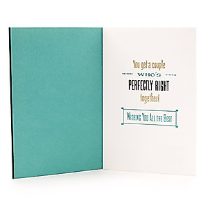 Hallmark Wedding Card for Two Grooms (Perfectly Right)