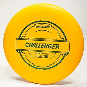 Discraft Challenger (Putter Line) Putter & Approach Golf Disc, Pick Weight/Color [Stamp & Exact Color May Vary] Purple 173-174 Grams