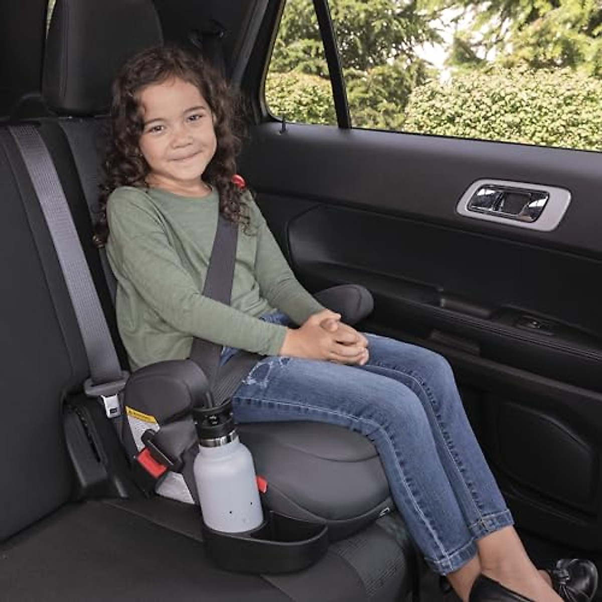 Diono Monterey 4DXT Latch, 2-in-1 High Back Booster Car Seat with Expandable Height, Width, Advanced Side Impact Protection, 8 Years 1 Booster, Yellow Sulphur