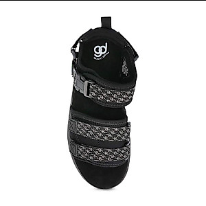 Gravity Defyer Women's G-Defy Black Café Sandal 6 M US - VersoCloud Multi-Density Shock Absorbing Stress Recovery Sandals