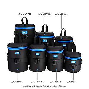 JJC Large Camera Lens Pouch Case Bag for Canon EF 100-400mm, 70-200mm f2.8 III II, 180mm f3.5L, RF 600mm f11, AF-S 80-200mm, 70-200mm f2.8G VR II and Other Lens Below 4.3 x 8.8(D x L)