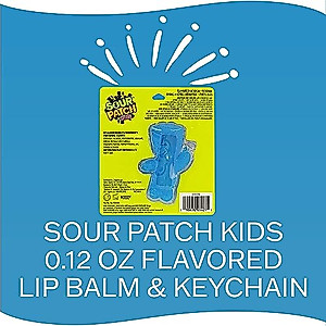 Taste Beauty Sour Patch Kids Blue Raspberry Lip Gloss Keychain