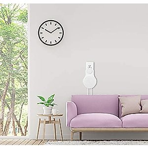 Koroao Outlet Wall Mount Holder for Google WiFi [2020 Model] - No Tools Required and No Cord Clutter Easy Moved Holder Bracket Compatible with for Google Mesh WiFi Route(2-Pack)