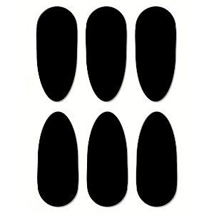 GloveTacts Ultra Thin Conductive Touch Screen Stickers for Gloves: The Easiest Way to Make Gloves Touch Compatible