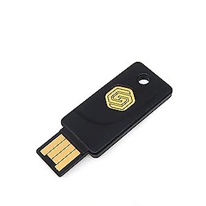 GoTrust Idem Key – A, IP68 Waterproof, Multi-Protocol Two-Factor Authentication Security Key, USB-A/NFC, FIDO2 L2 Certified - Safeguard Your Online Accounts