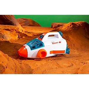 ASTRO VENTURE Space Shuttle Toy, Mars Mission Spaceship for Kids with Lights and Sound, Astronaut Figure, Capsula and Accessories, Fun Space Gift Toys for Any Mission & Adventure