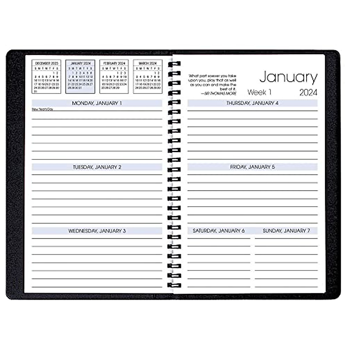 Payne Publishing, Wildflowers Weekly 2024 Planner