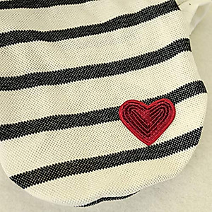 Pet Sweaters for Small Dogs Female Fashion Pet Stripes Shirt Love Print Cat Breathable T-Shirt for Spring Summer Vest Pajamas Dog Clothing