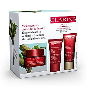 Clarins Super Restorative Day Cream|Anti-Aging Moisturizer For Mature Skin Weakened By Hormonal Changes|Replenishes, Illuminates & Densifies Skin|Lifts & Smoothes|Targets Age Spots & Wrinkles