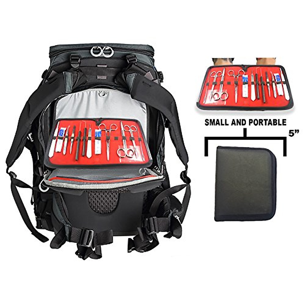 30 Pcs Advanced Biology Lab Anatomy Medical Student Dissecting Kit Set with Scalpel Knife Handle Blades Ideal for Student, Hobby, Taxidermy and More (DES-KIT-110)