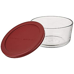 Anchor Hocking 4 Cup Food Storage Containers with Red Lids (3)