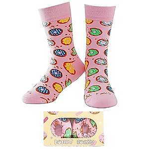 BISOUSOX Girls Socks 6-8 Years Old Unicorn Fun Crazy Novelty Funny Silly Socks for Kids Boy Girl Birthday Christmas Gift