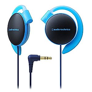 Audio Technica ATH-EQ500 BL Blue | Ear-Fit Headphones (Japan Import)