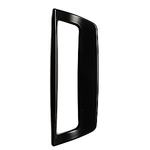 Wright Products - Mortise Patio Door Handle, Wood/Black 3-15/16 in