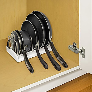 YouCopia StoreMore Lid Holder Extra Wire Dividers, Gray