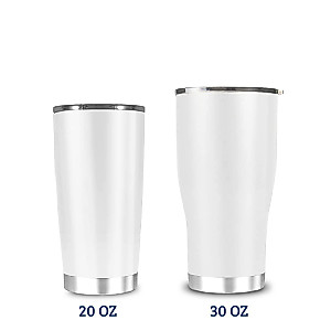 Campfami Classic Horror Movies Tumbler - Stephens King Scary Film Halloween Cup, Horror Characters, 20oz & 30oz Insulated Travel Coffee Mugs