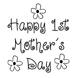 CafePress 1St Mother's Day Mug Ceramic Coffee Mug, Tea Cup 11 oz