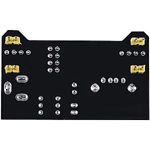 ALAMSCN 3.3V 5V MB102 Solderless Breadboard Power Supply Module with 9V Battery Clip Power Cable 2.1x 5.5mm Male DC Jack Plug for Arduino (Pack of 8)