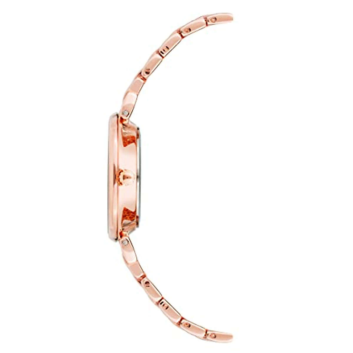 Anne Klein Women's AK/2158GNRG Rose Gold-Tone Bracelet Watch