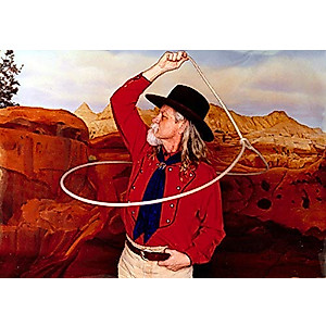 Western Stage Props - How to Trick Rope Kit | Cowboy and Cowgirl Rope | Beginner or Advanced Lariat Looper Rope for Kids and Adults, 13 Foot(Cotton Trick Rope + Instructional DVD)