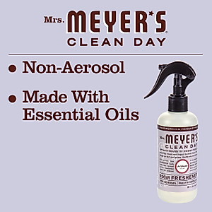 Mrs. Meyer's Room and Air Freshener Spray, Non-Aerosol Spray Bottle Infused with Essential Oils, Lavender, 8 fl. oz - Pack of 3