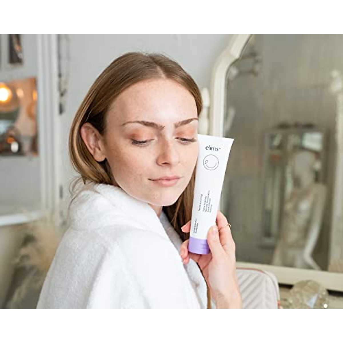 ELIMS Nano Hydroxyapatite Fluoride Free Toothpaste - All-Natural Xylitol Remineralizing Toothpaste for Whitening Sensitive Teeth - SLS Free Lavender Vanilla Mint Toothpaste for Adults & Kids 4oz