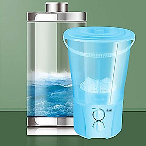 ZLXDP 4.5kg Mini Washing Machine Split Bucket Three Barrels Socks Underwear Short-Sleeved Shirt (Color : D)